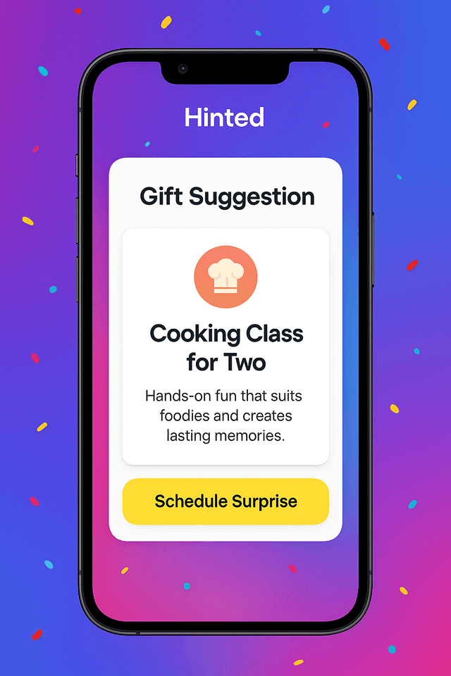 Hinted - Stop guessing. Gift perfectly.
